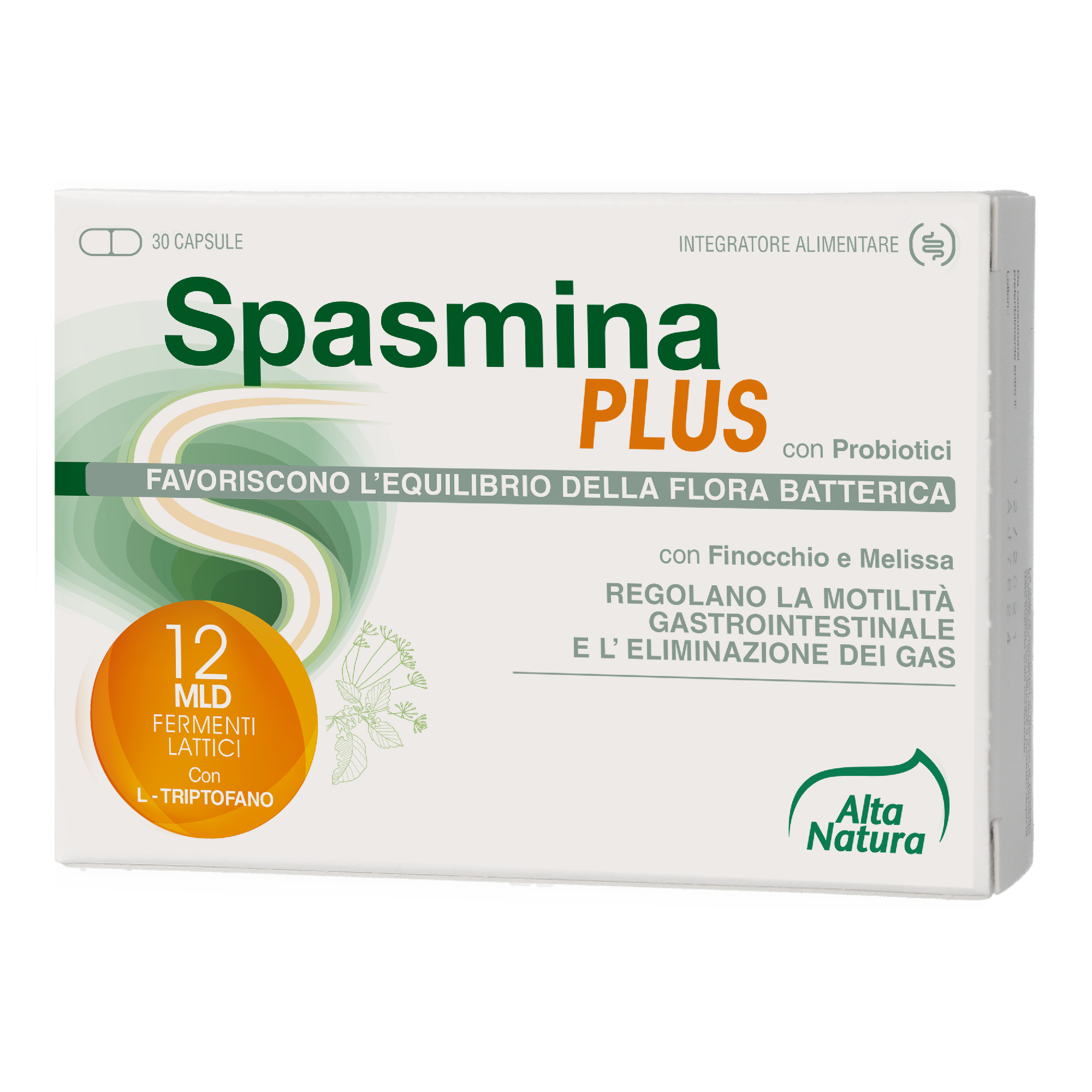 Spasmina PLUS pentru susținerea digestiei, tranzitului intestinal și e ...
